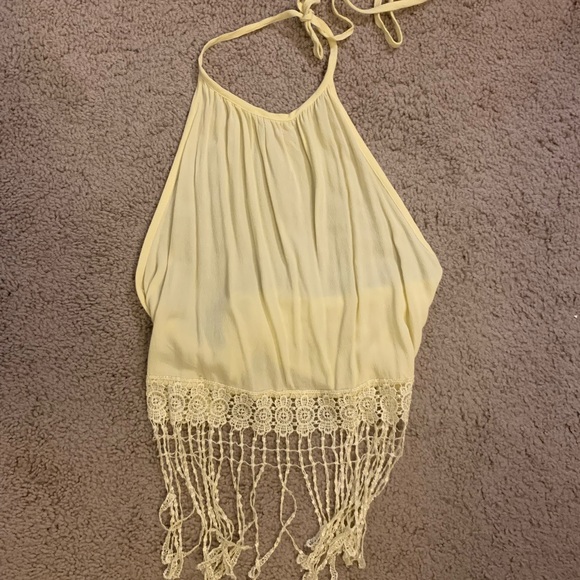 Tops | Bohemian Open Back Halter Top | Poshmark